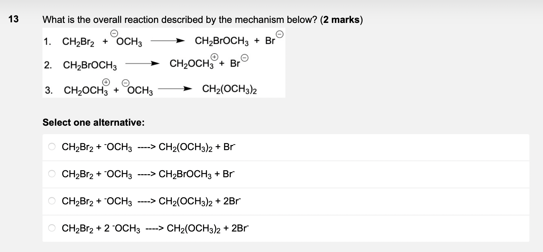 Solved What is the overall reaction described by the | Chegg.com