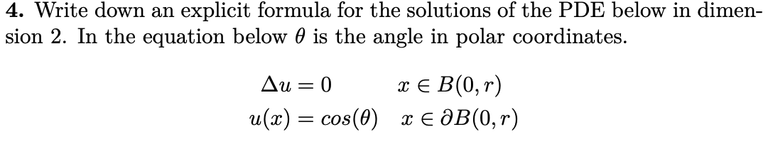 Solved 4. Write down an explicit formula for the solutions | Chegg.com