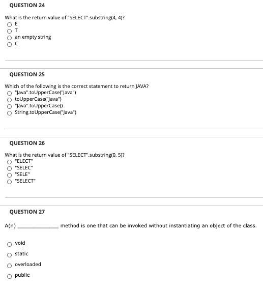 Solved ION 24 What Is The Return Value Of Chegg