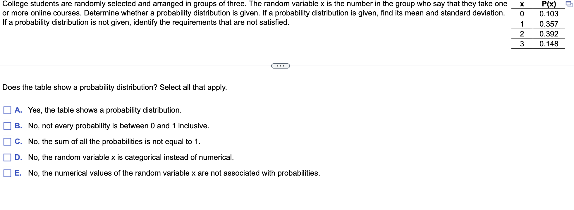 Solved College students are randomly selected and arranged | Chegg.com