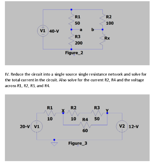 Solved 1. Reduce the circuit into a single source single | Chegg.com