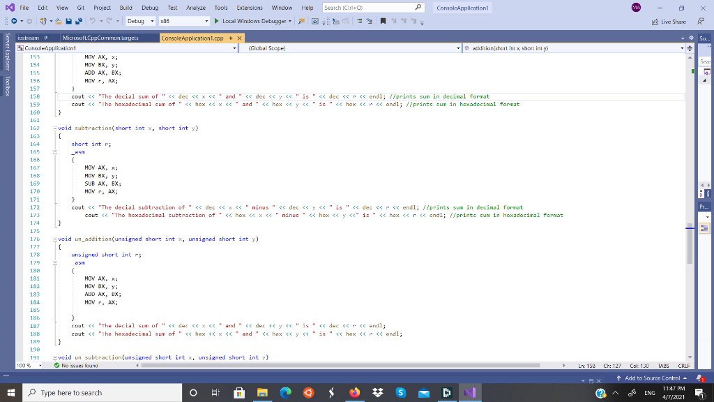Solved When I Run My Code I My Code I Get Those Errors But I Chegg