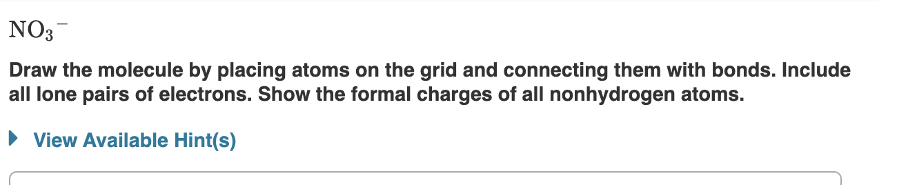 Solved Draw a Lewis structure that obeys the octet rule for | Chegg.com