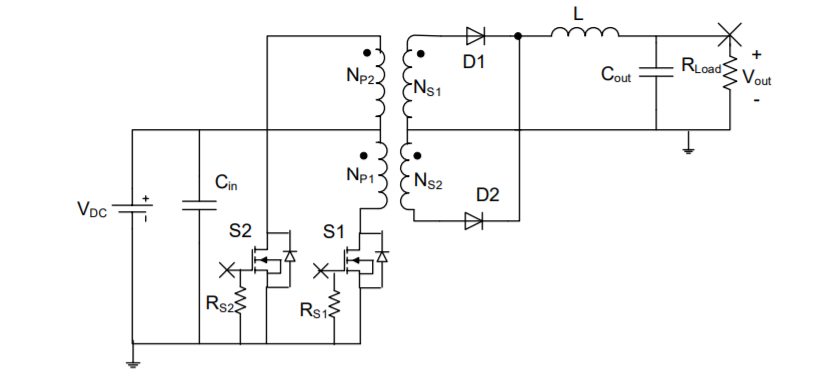 Figure Q2(a)(i) shows a basic topology of push-pull | Chegg.com