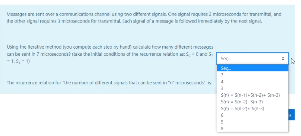 Solved Messages are sent over a communications channel using | Chegg.com