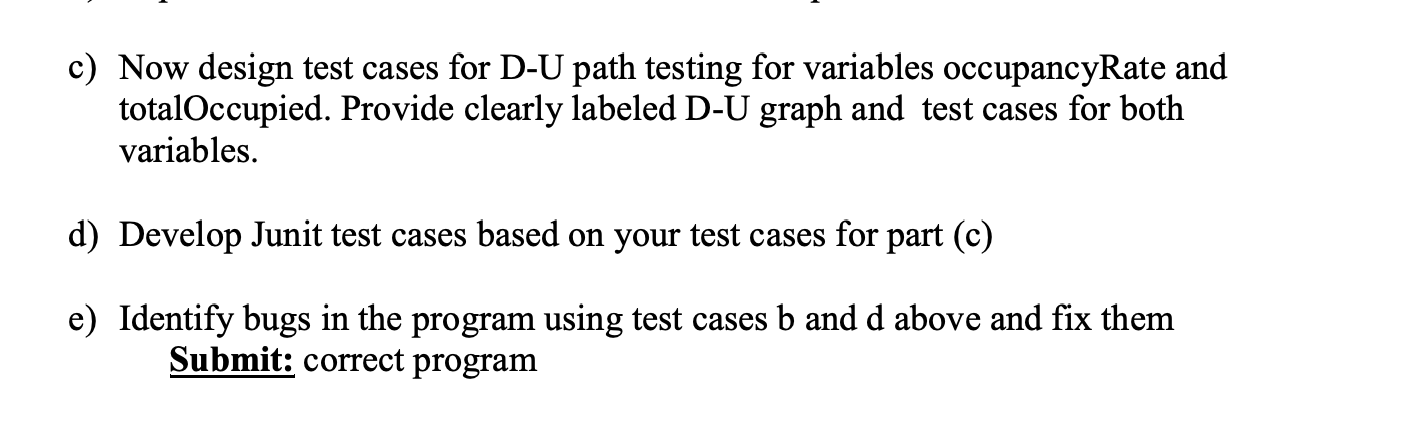 Solved // Hotel Suites occupancy // This program calculates | Chegg.com