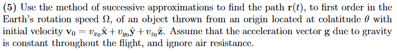 Solved (5) Use the method of successive approximations to | Chegg.com