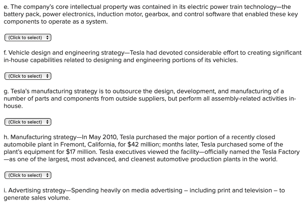 Solved e. The company's core intellectual property was | Chegg.com