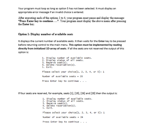 Seating Arrangement Program In Java | Elcho Table
