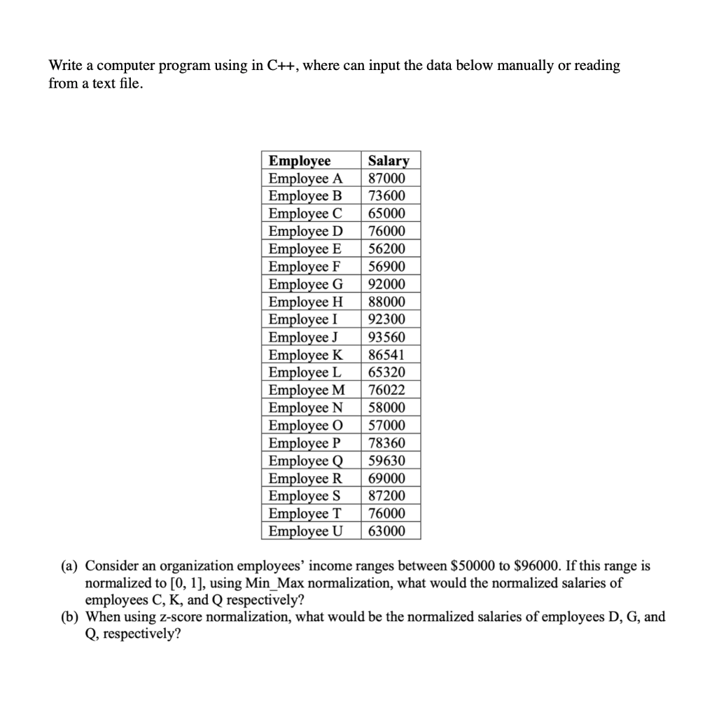Solved Write a computer program using in C++, where can | Chegg.com