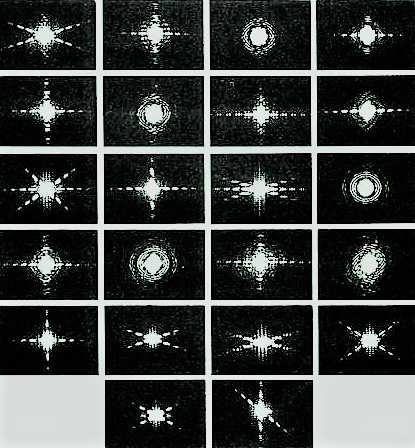 Solved Fraunhofer diffraction patterns of twenty-two English | Chegg.com