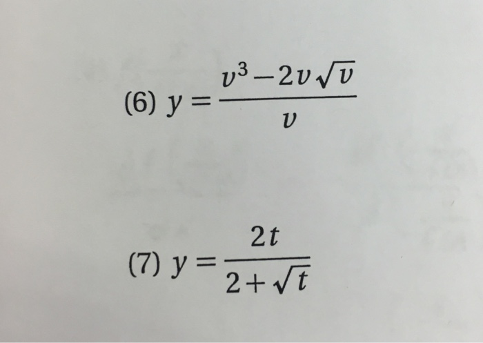 Solved 1. Differentiate the following functions: | Chegg.com Solved 1. Differentiate the following functions: | Chegg.com