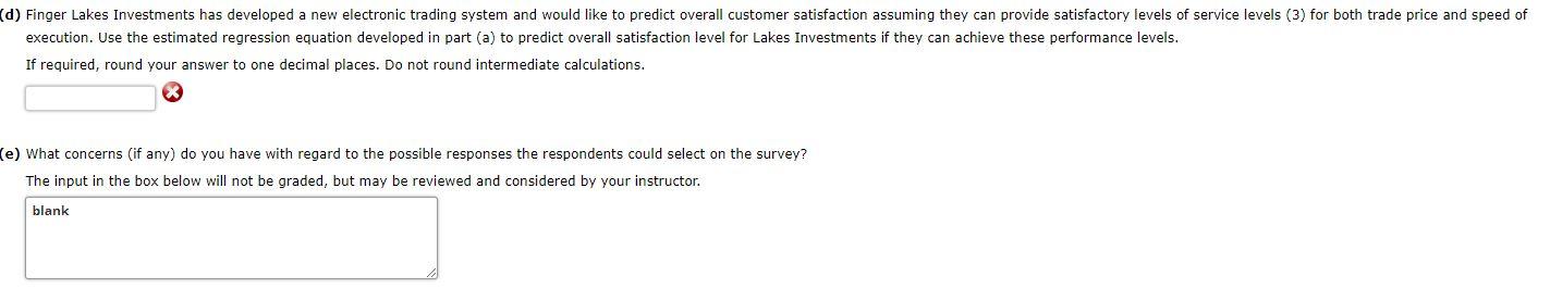 Solved (a) Develop an estimated regression equation using | Chegg.com