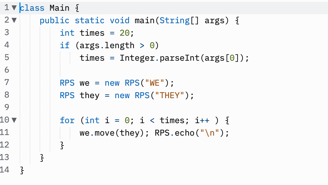 Solved RPS Implement the Rock / Paper / Scisors game using | Chegg.com