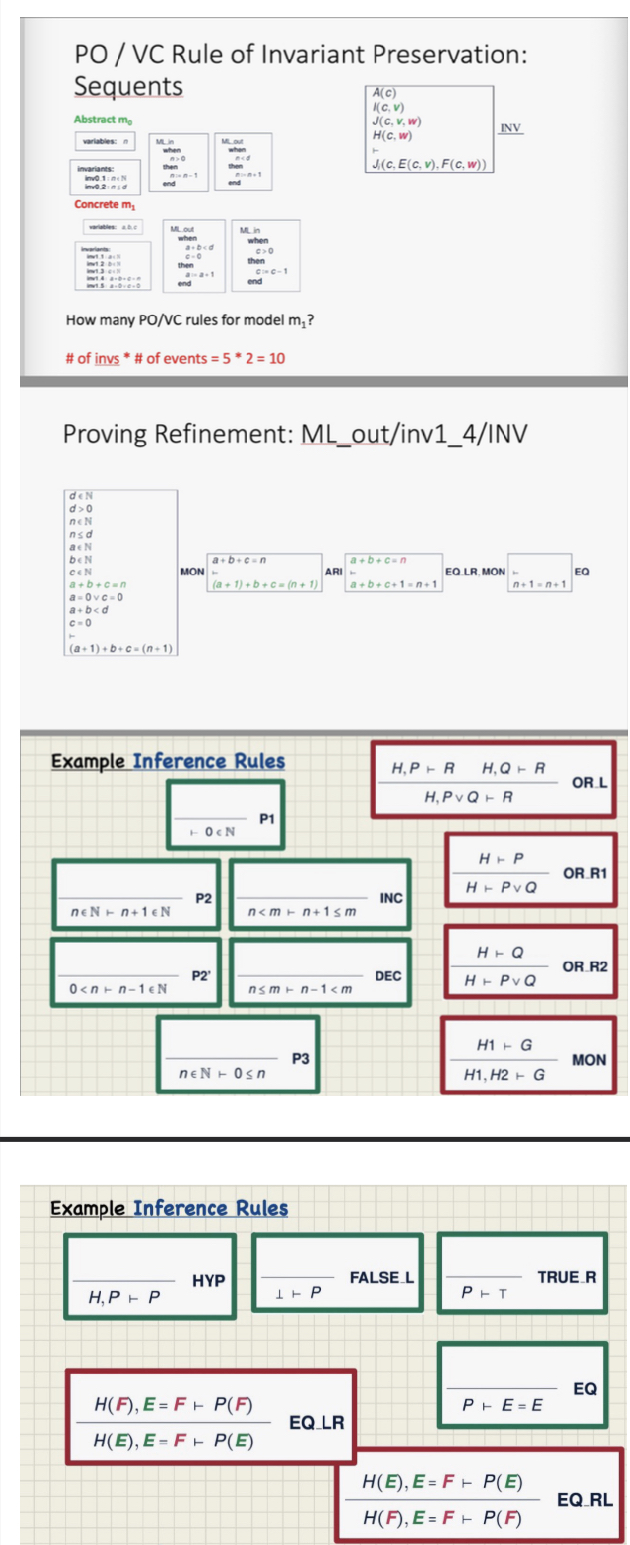 Solved formal method saftey crtical system: Write the other | Chegg.com