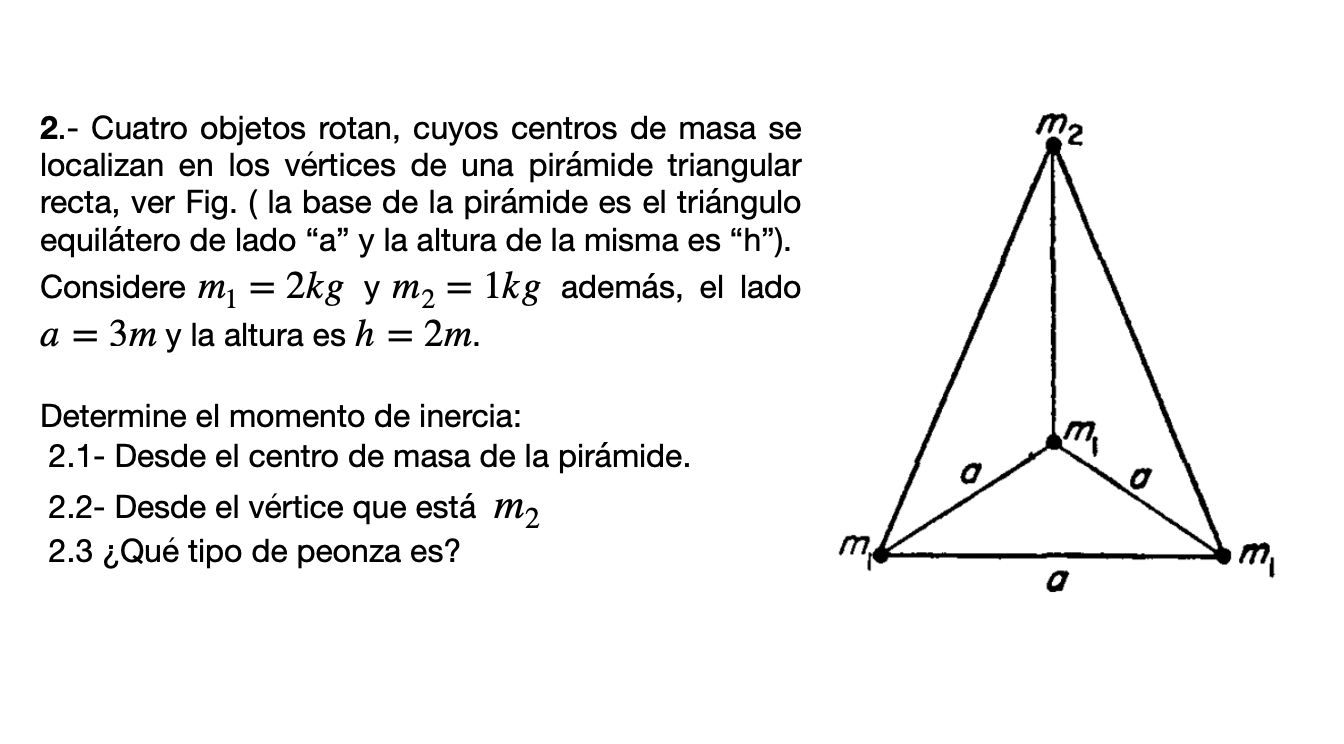 Triangulo Momento De Inercia