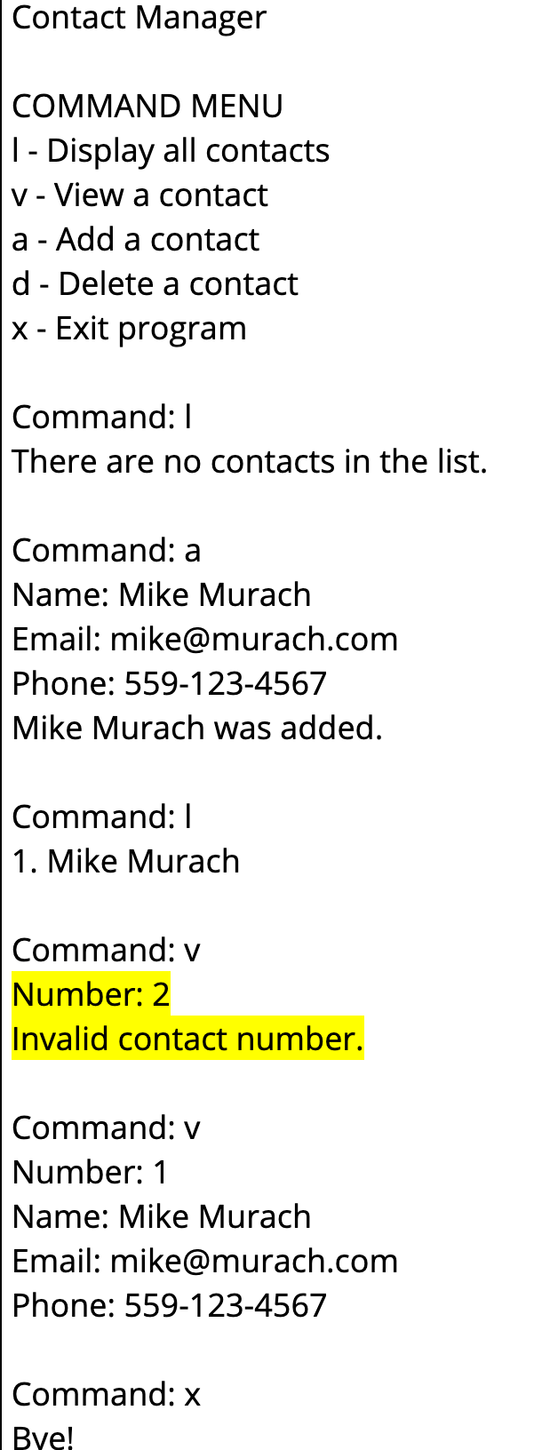 Solved Specifications o Create a C++ project that: o Uses an | Chegg.com
