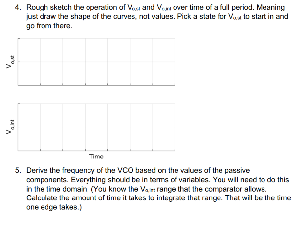 Solved Schmitt Trigger + Integrator VCO In this lab, first | Chegg.com