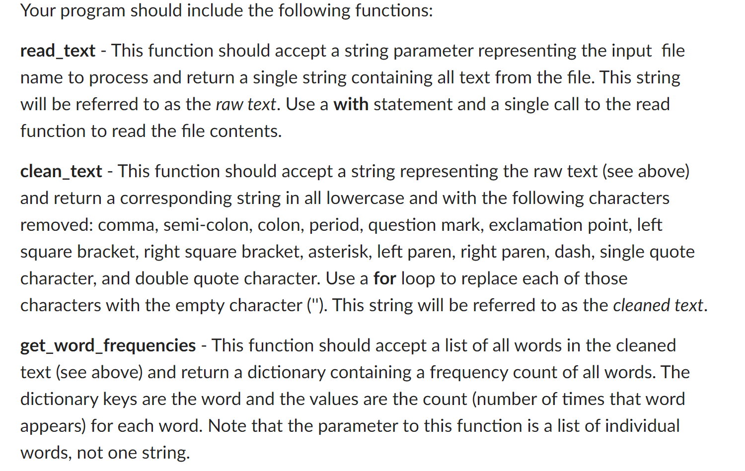 Python: Your program should conform to the prompts | Chegg.com
