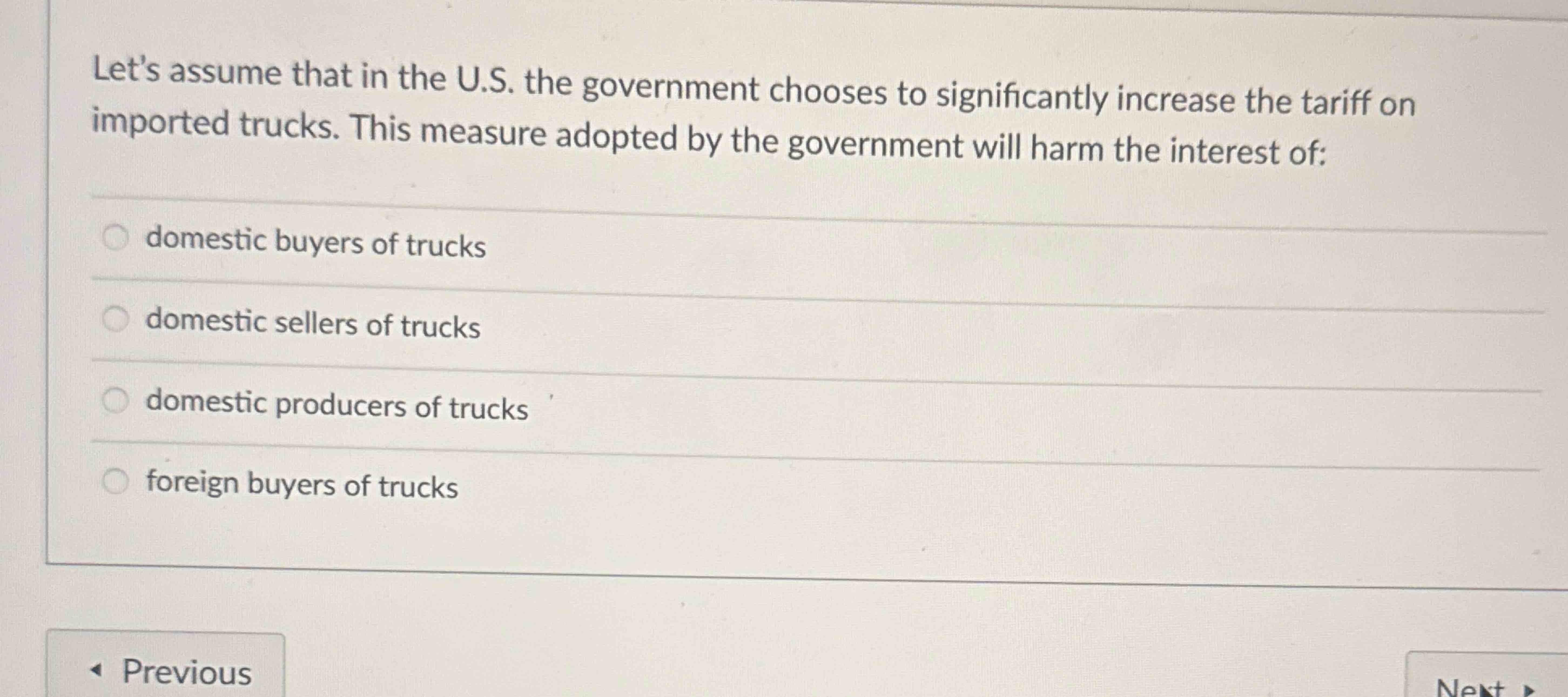 Solved Let's assume that in the U.S. ﻿the government chooses | Chegg.com