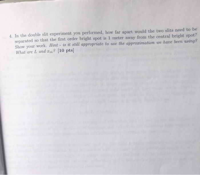 Solved Name: Partner: Date: 10 Diffraction and Interference | Chegg.com
