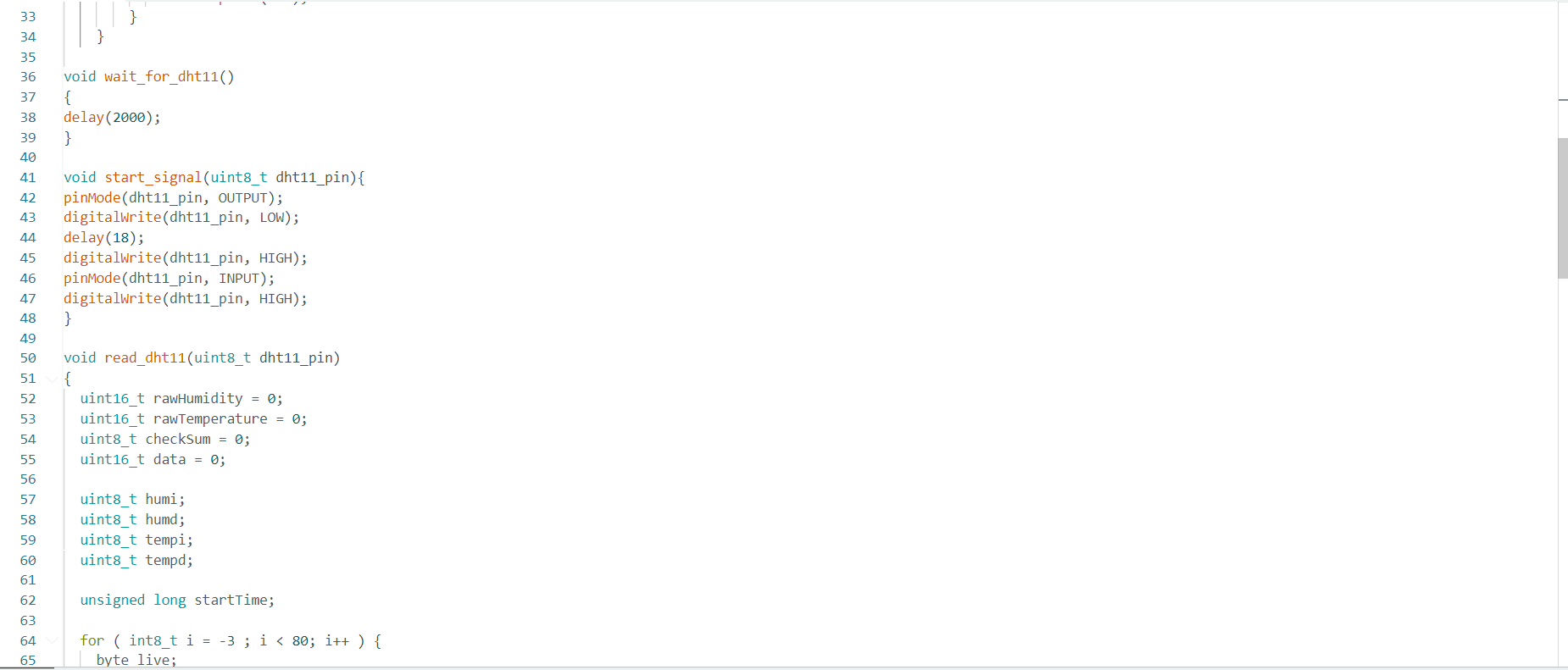 Solved Need help with an Arduino DHT11 temperature and | Chegg.com