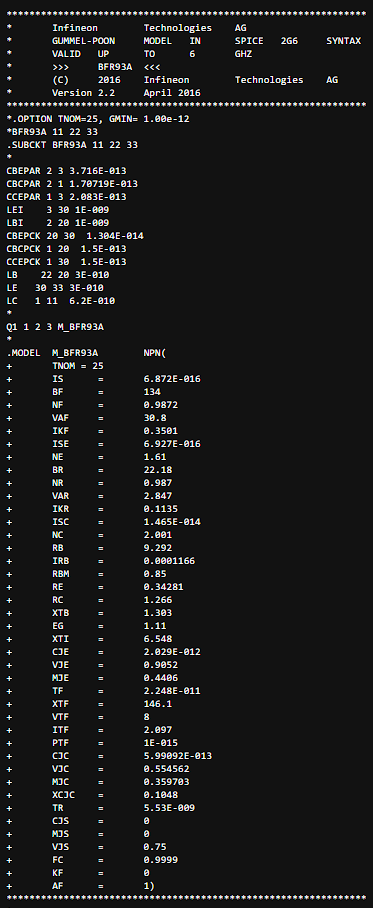 Solved 1. Design a common-emitter single-stage BFR93A | Chegg.com