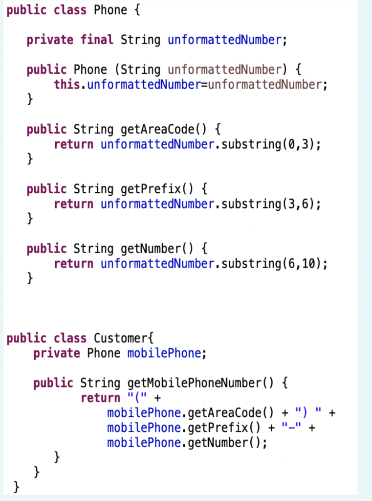 Solved Feature envy is one of the bad smells in Martin | Chegg.com