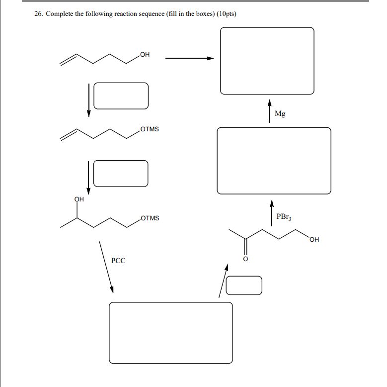 Solved 25. Draw the complete stepwise mechanism for the | Chegg.com