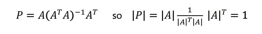 Solved What is wrong this proof that projection matrices | Chegg.com
