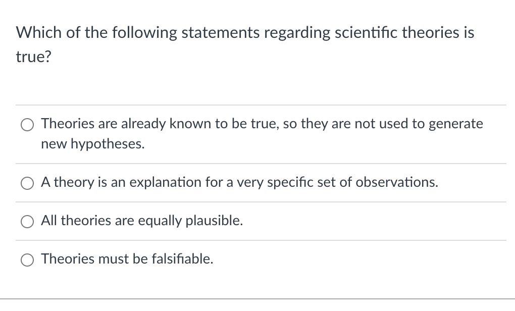 Solved Which of the following statements regarding | Chegg.com