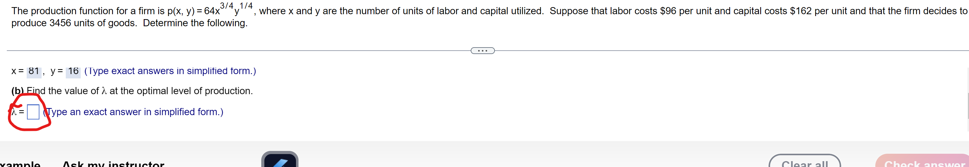Solved produce 3456 units of goods. Determine the following. | Chegg.com