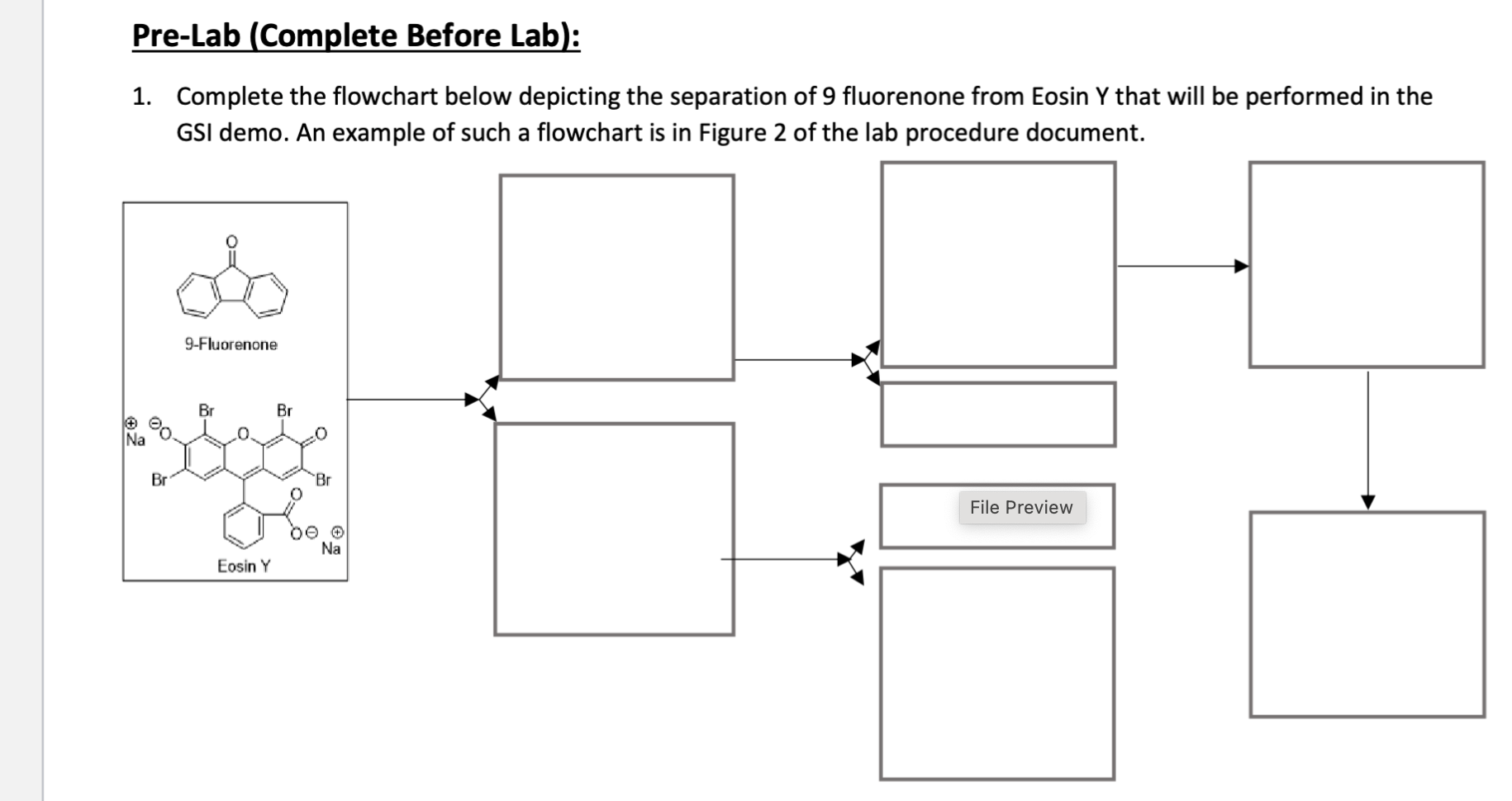 Solved Pre-Lab (Complete Before Lab):Complete the flowchart | Chegg.com