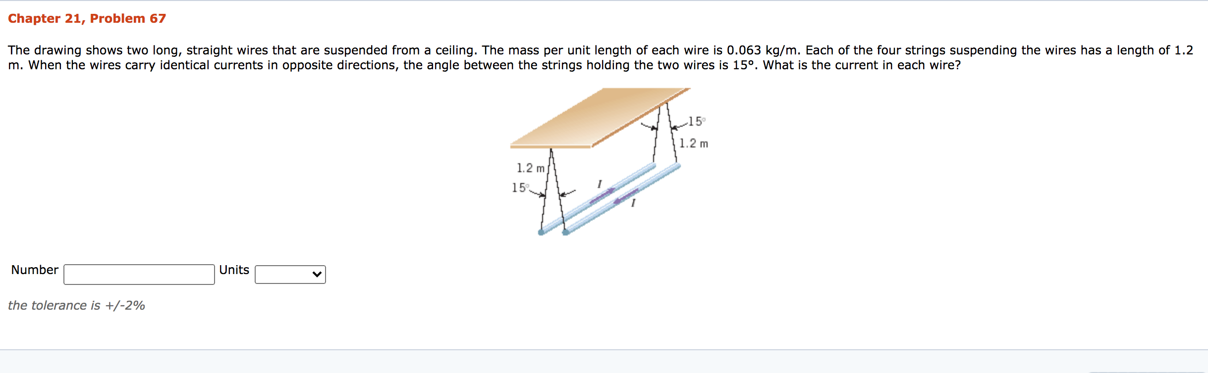 Solved Chapter 21, Problem 67 The drawing shows two long, | Chegg.com
