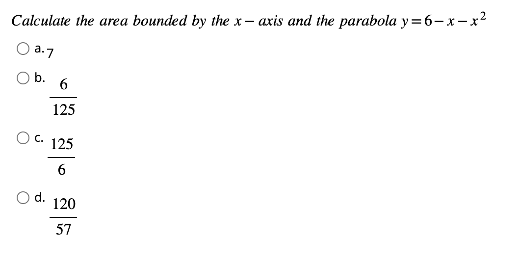 Calculate the area bounded by the x- ﻿axis and the | Chegg.com