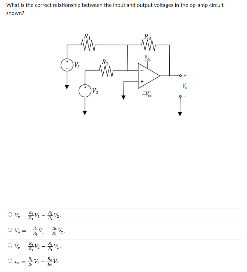 Getting Relation Between Input And Output Using Circuit Diag