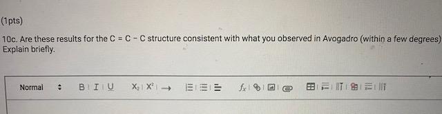 ('pts) 2c. Are these results for CH2Cl2 consistent | Chegg.com