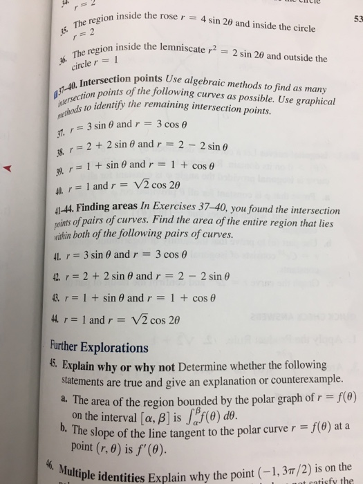 Solved The region inside the rose r = 4 sin 2 theta and | Chegg.com