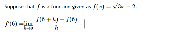 Solved Suppose that f ﻿is a function given as | Chegg.com