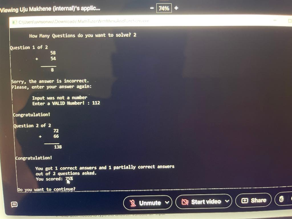Solved This project is on random numbers, switch statements, | Chegg.com