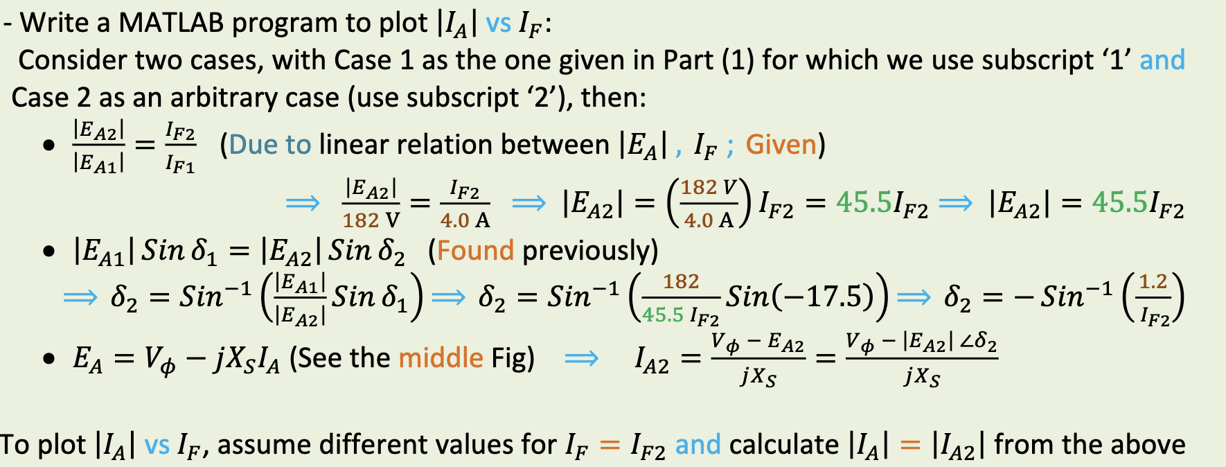 Solved Assume the following: - The synchronous reactance is | Chegg.com