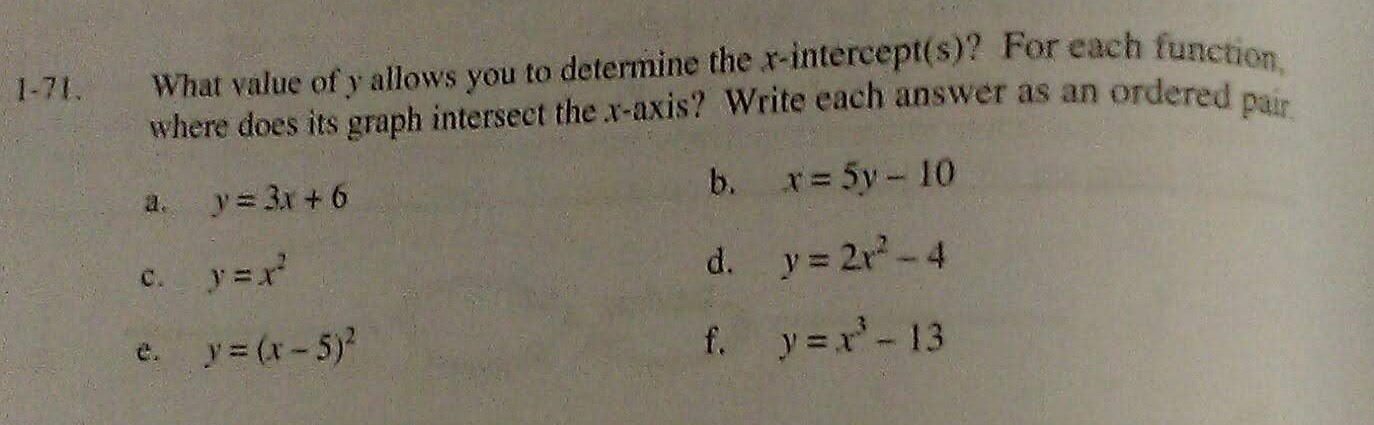 Solved What value of y allows you to determine the | Chegg.com
