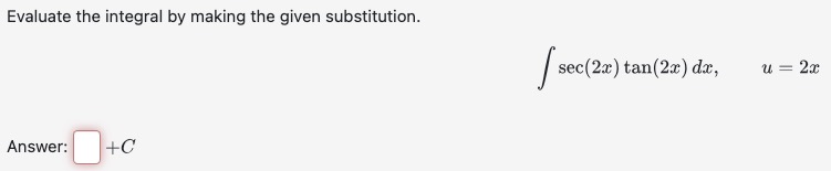 Solved Evaluate the integral by making the given | Chegg.com