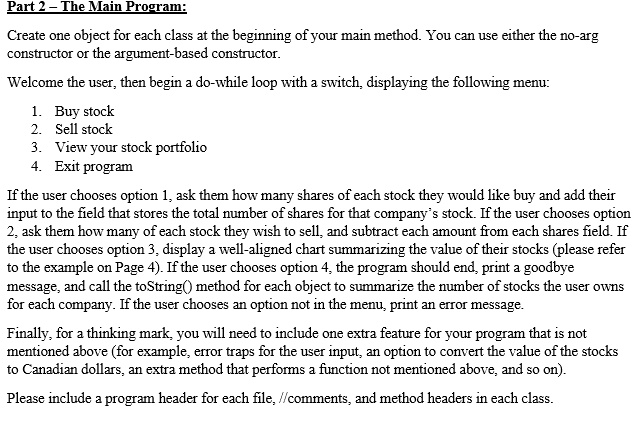 Solved Files For this project, you will create an "Online | Chegg.com