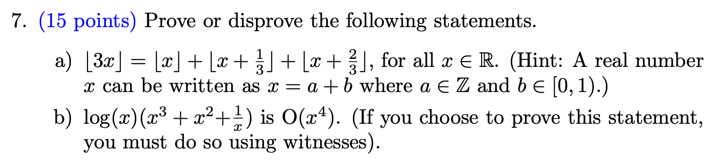Solved cs discrete math prove using two columns. where each | Chegg.com