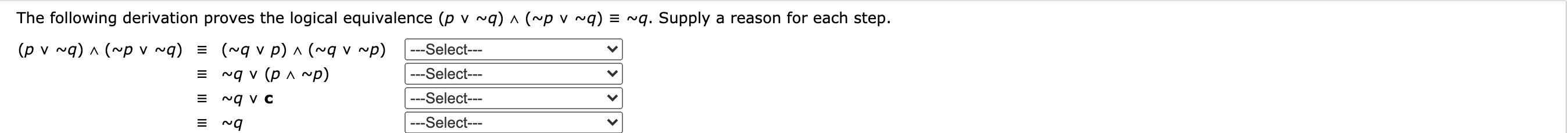 Solved Use Theorem 2.1.1 to verify the logical equivalence | Chegg.com