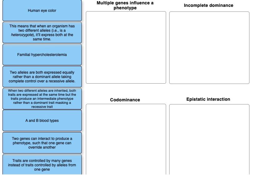 Solved Different patterns of inheritance Inheritance of | Chegg.com