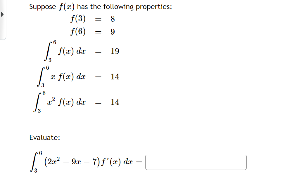 Solved Suppose f(x) has the following properties: f(5) 10 | Chegg.com Solved Suppose f(x) has the following properties: f(5) 10 | Chegg.com