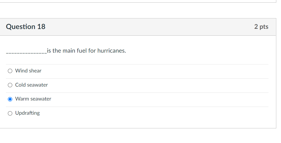 Solved Question 16 2 pts Decreasing snow cover from global | Chegg.com
