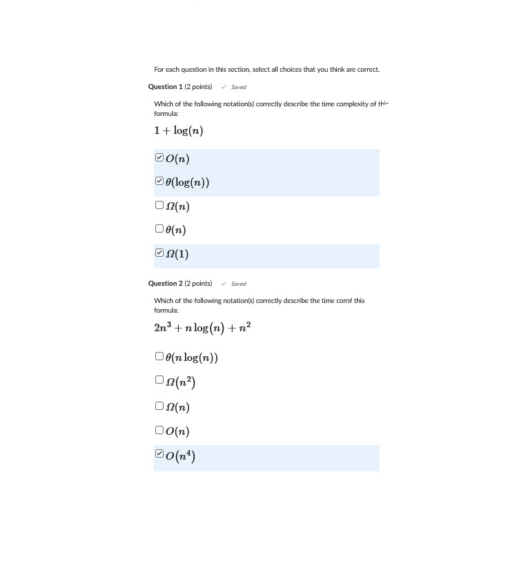 Solved Which of the following notation(s) ﻿correctly | Chegg.com